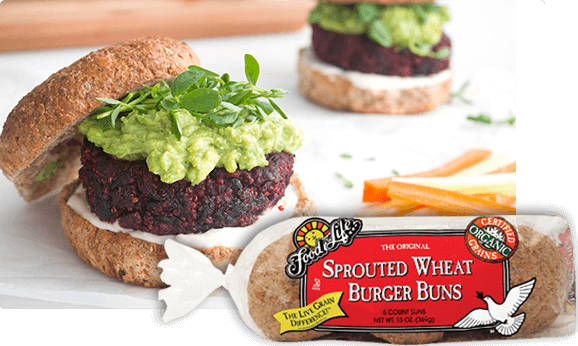 Beet and Quinoa Veggie Burgers | Food For Life | Healthy Recipes